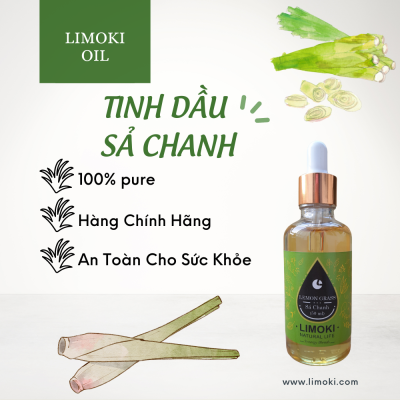 Tinh Dầu Sả Java 10ml - Limoki Corp
